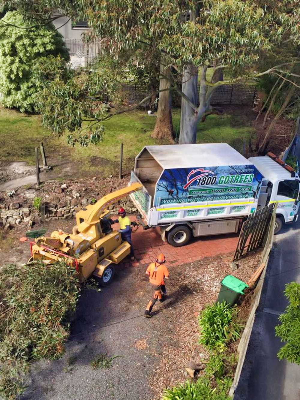 Wood Chipping - ☎️ 1800 GO TREES